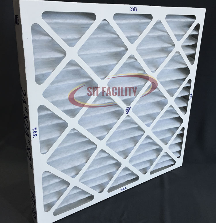 Pleated filter paper frame - sitfacility