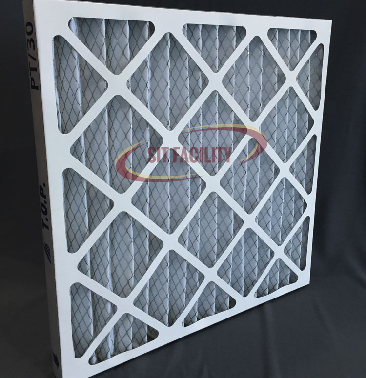 Pleated filter paper frame - sitfacility